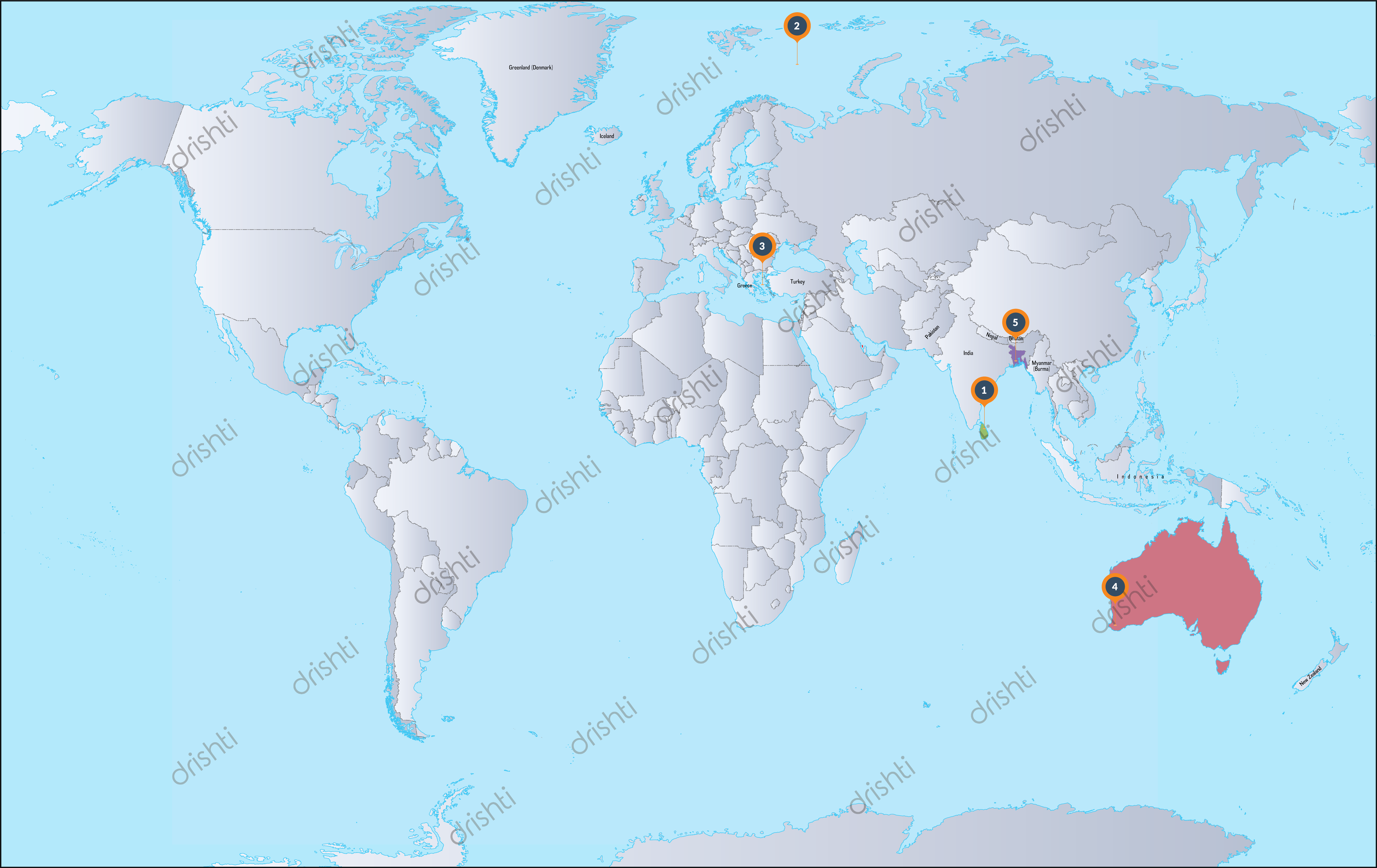 World Map : June (I) 2022 : Learning Through Maps