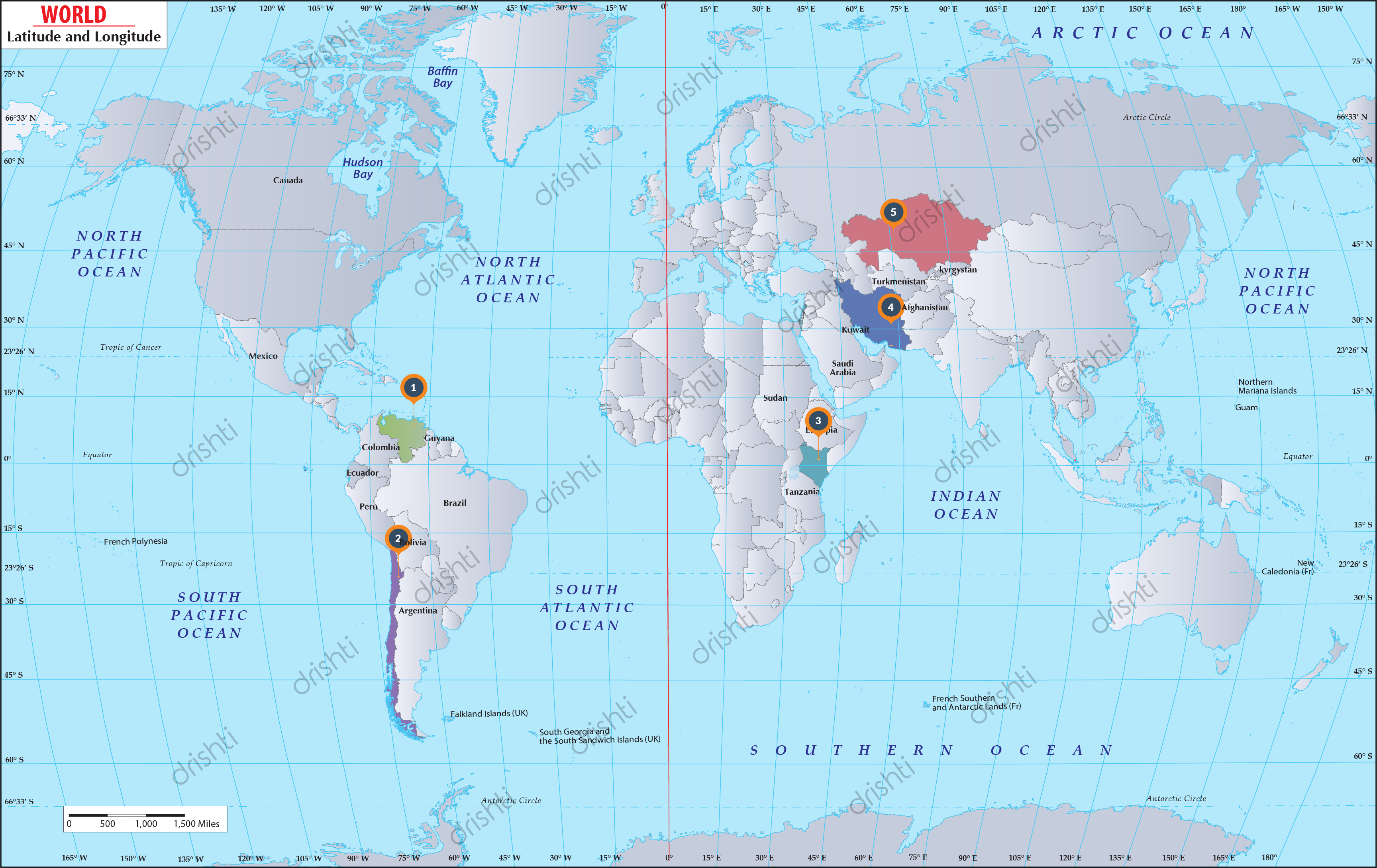 World Map : May (I) 2024 : Learning Through Maps
