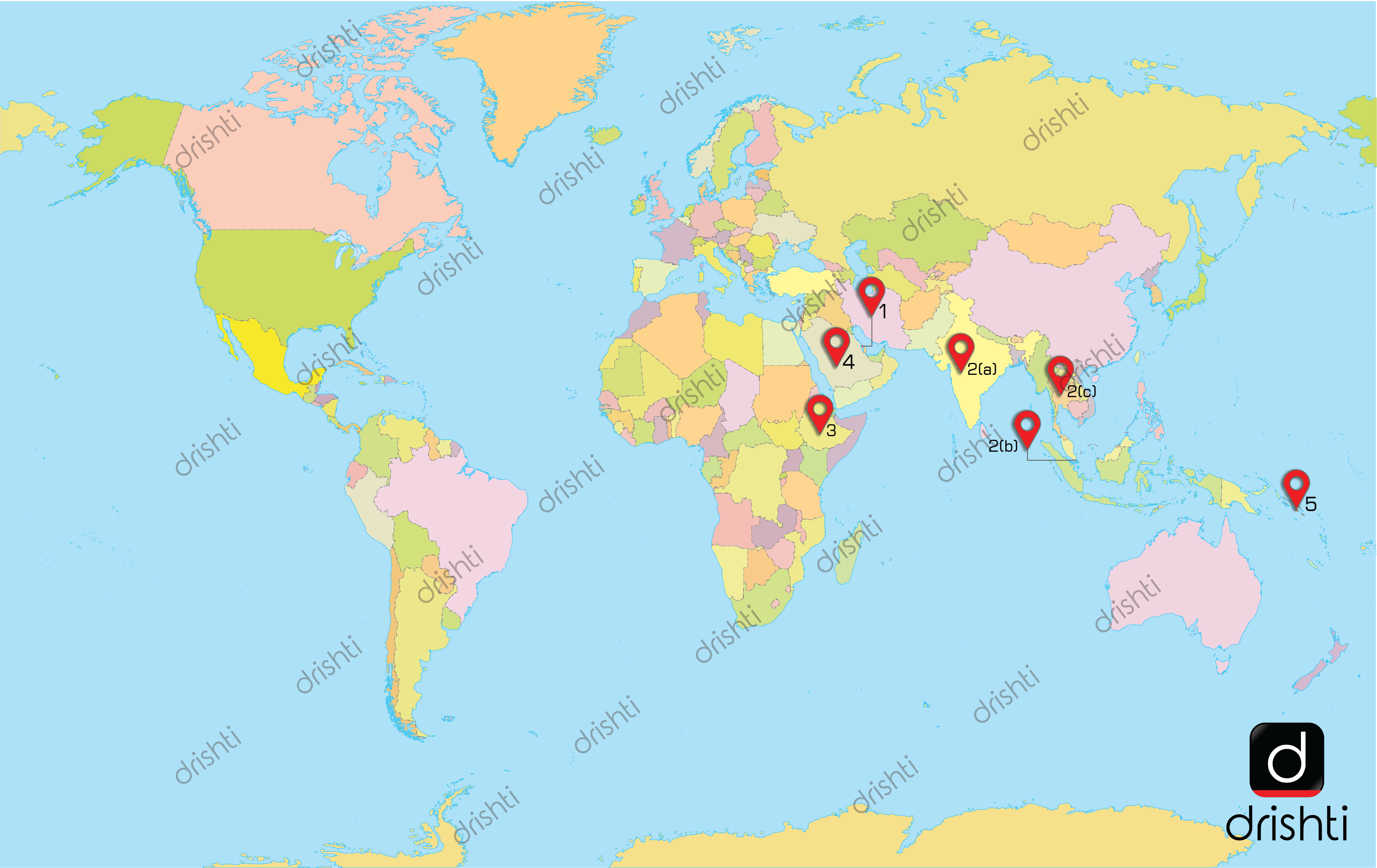 World Map : September (IV) 2019 : Learning Through Maps
