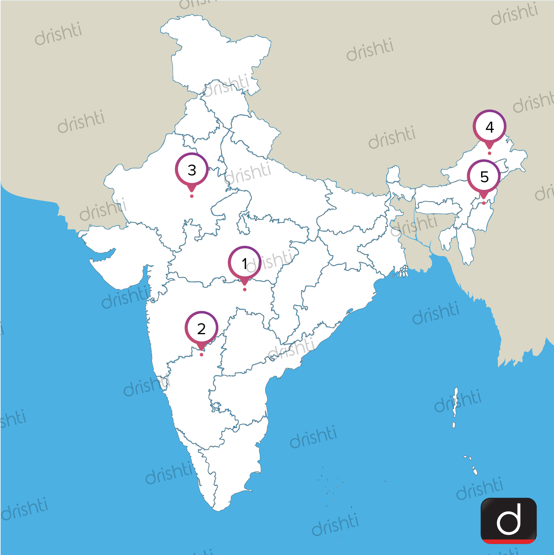 India Map : January (I) 2021 : Learning Through Maps